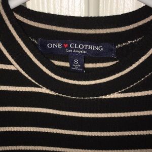 one clothing | Dresses | One Clothing Striped Body Con Dress | Poshmark